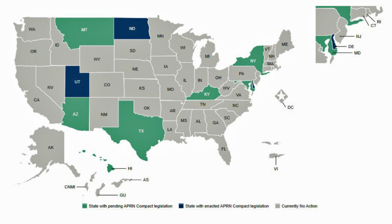 What Are the Nurse Licensure Compact States in July 2023? | Vivian ...